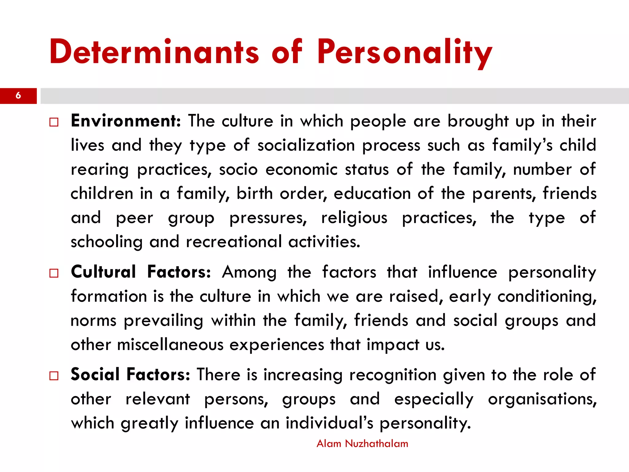 Personality | PDF