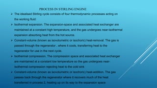 Application of Stirling engine | PPTX