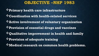 National health program in community hea | PPT