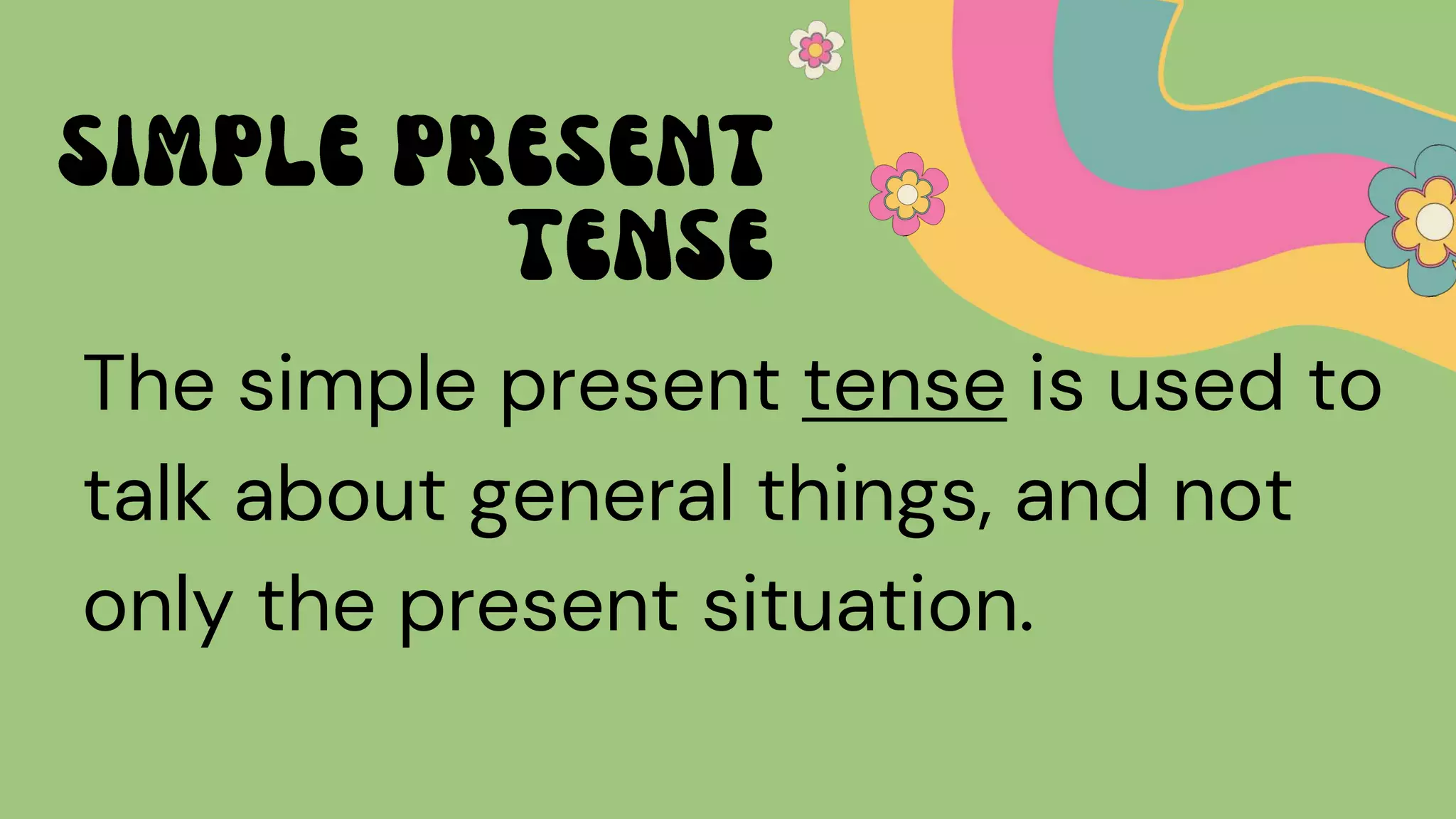 Present tense | PPTX