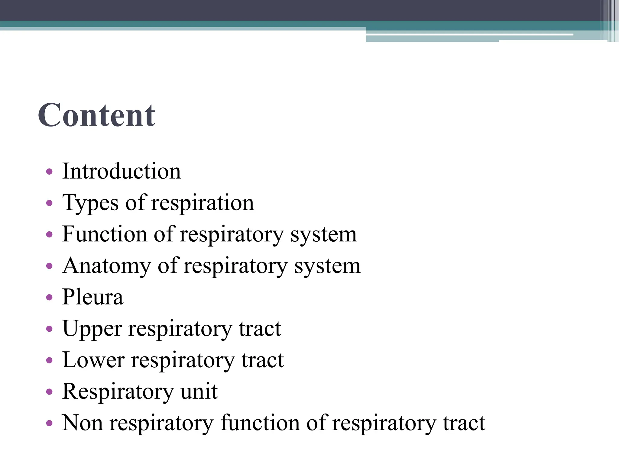 Respiratory system and its morphology.pptx