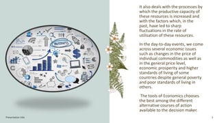 Basic business economics | PPT