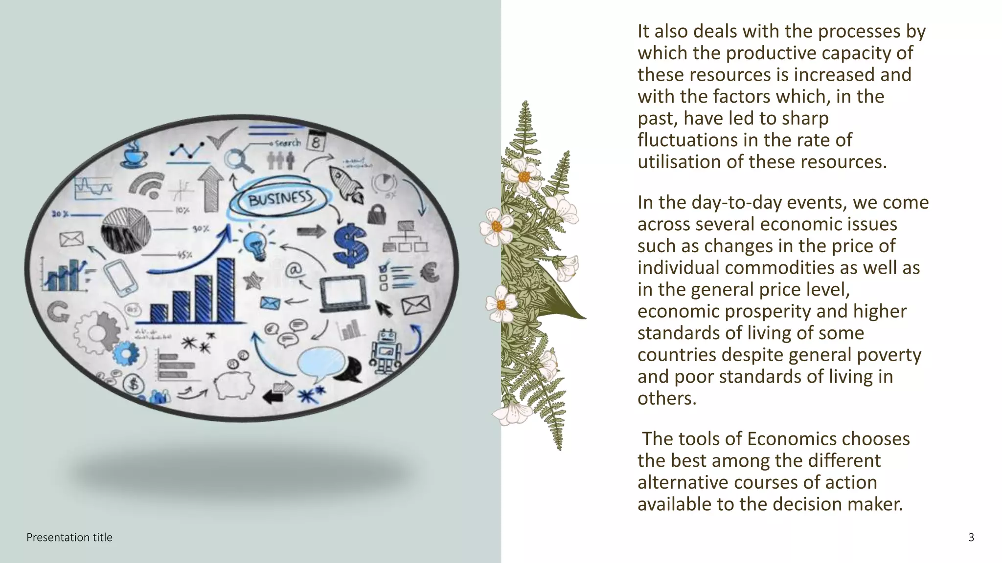 Business economics | PPTX