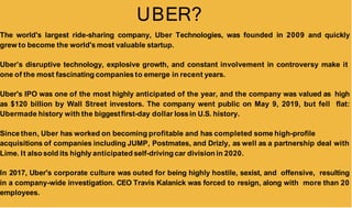 UBER CASESTUDY | PPTX
