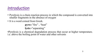 Kinetics of Pyrolysis of acetaldehyde | PPTX
