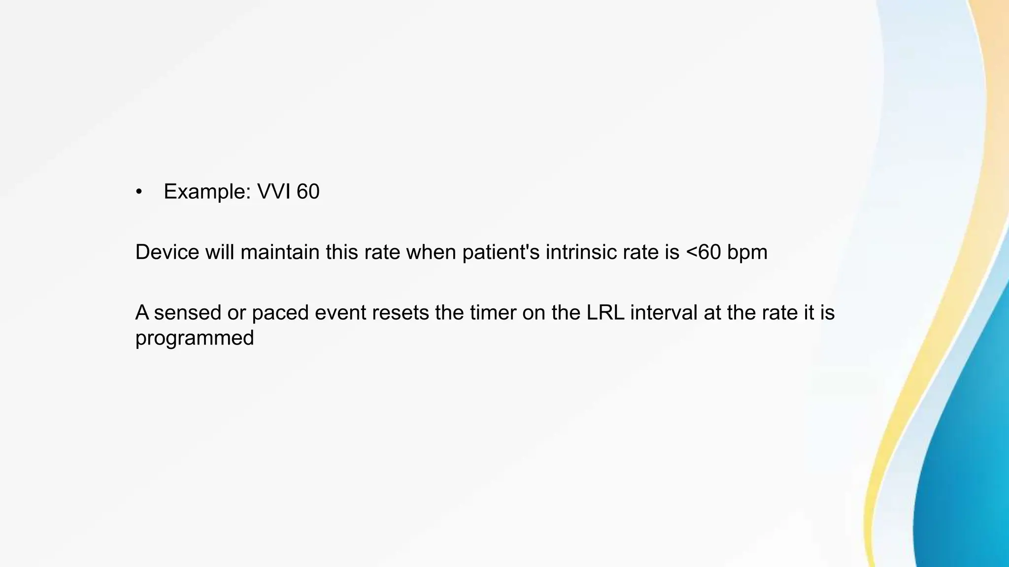Permanent pacemaker cycle length. Managent | PPTX
