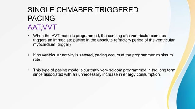 Permanent pacemaker cycle length. Managent | PPT