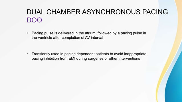 Permanent pacemaker cycle length. Managent | PPT