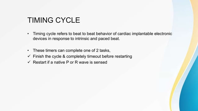 Permanent pacemaker cycle length. Managent | PPT | Free Download