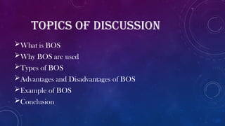 Batch operating system about how batch operating system works | PPTX