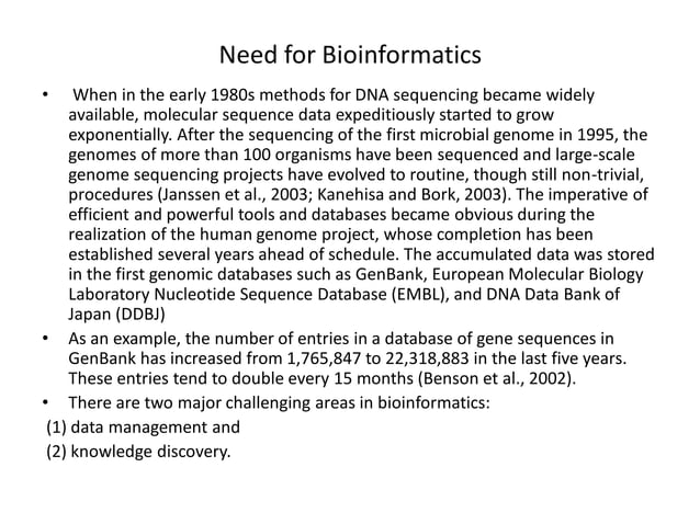 Basic of bioinformatics | PDF