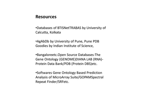 Basic of bioinformatics | PDF