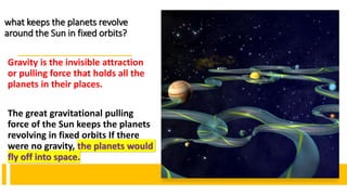 Gravity and law of motion | PPT