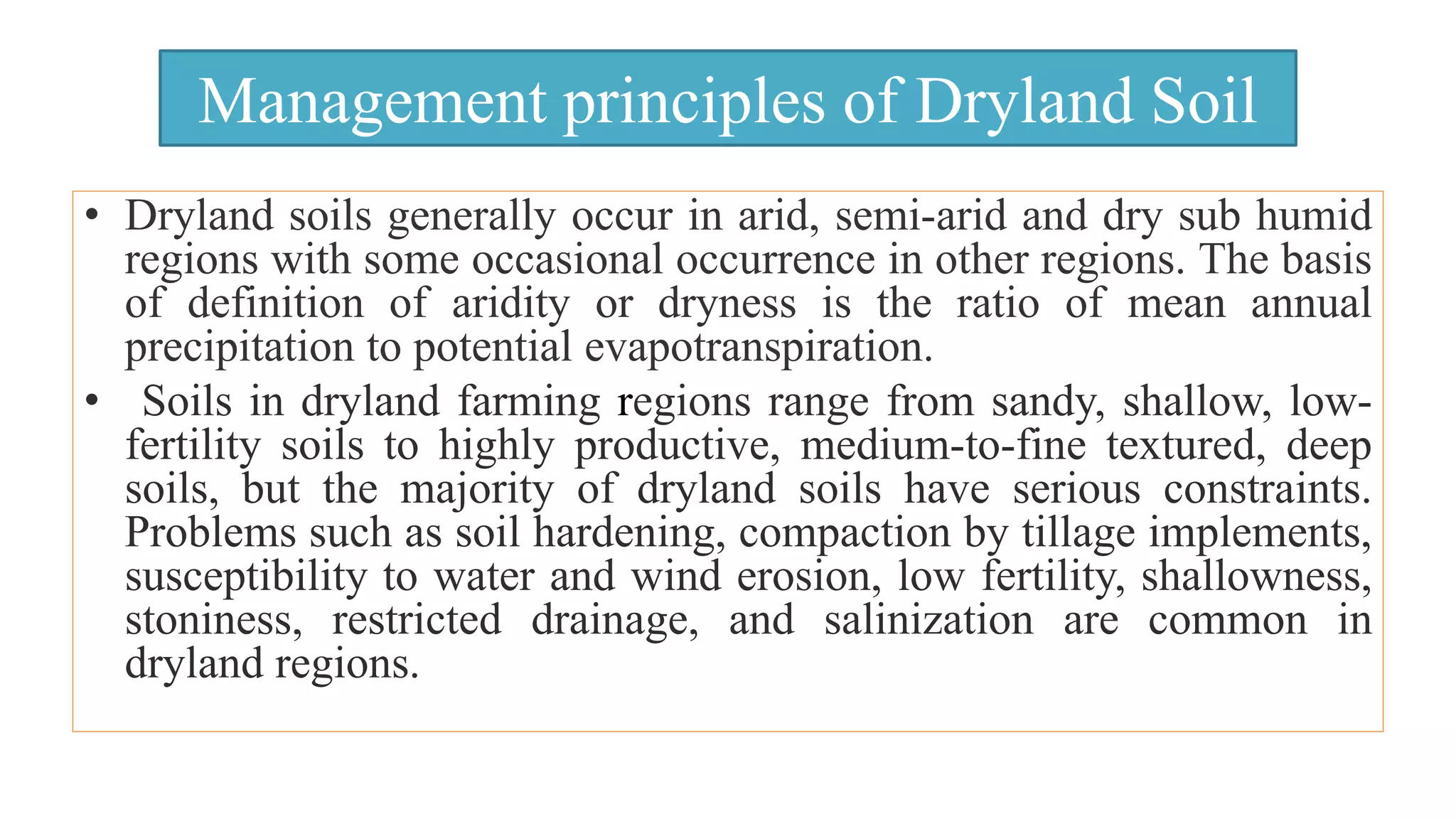 Management of Red lateritic soil and Dry land soil...pptx