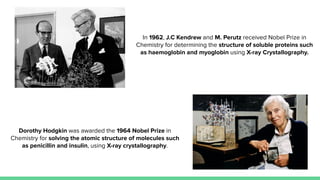 X ray crystallography to visualize protein structure. | PDF