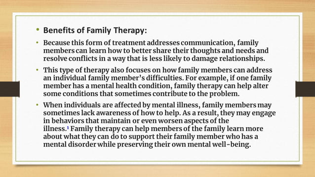 Family Therapy.pdf | Mental Health | Diseases and Conditions