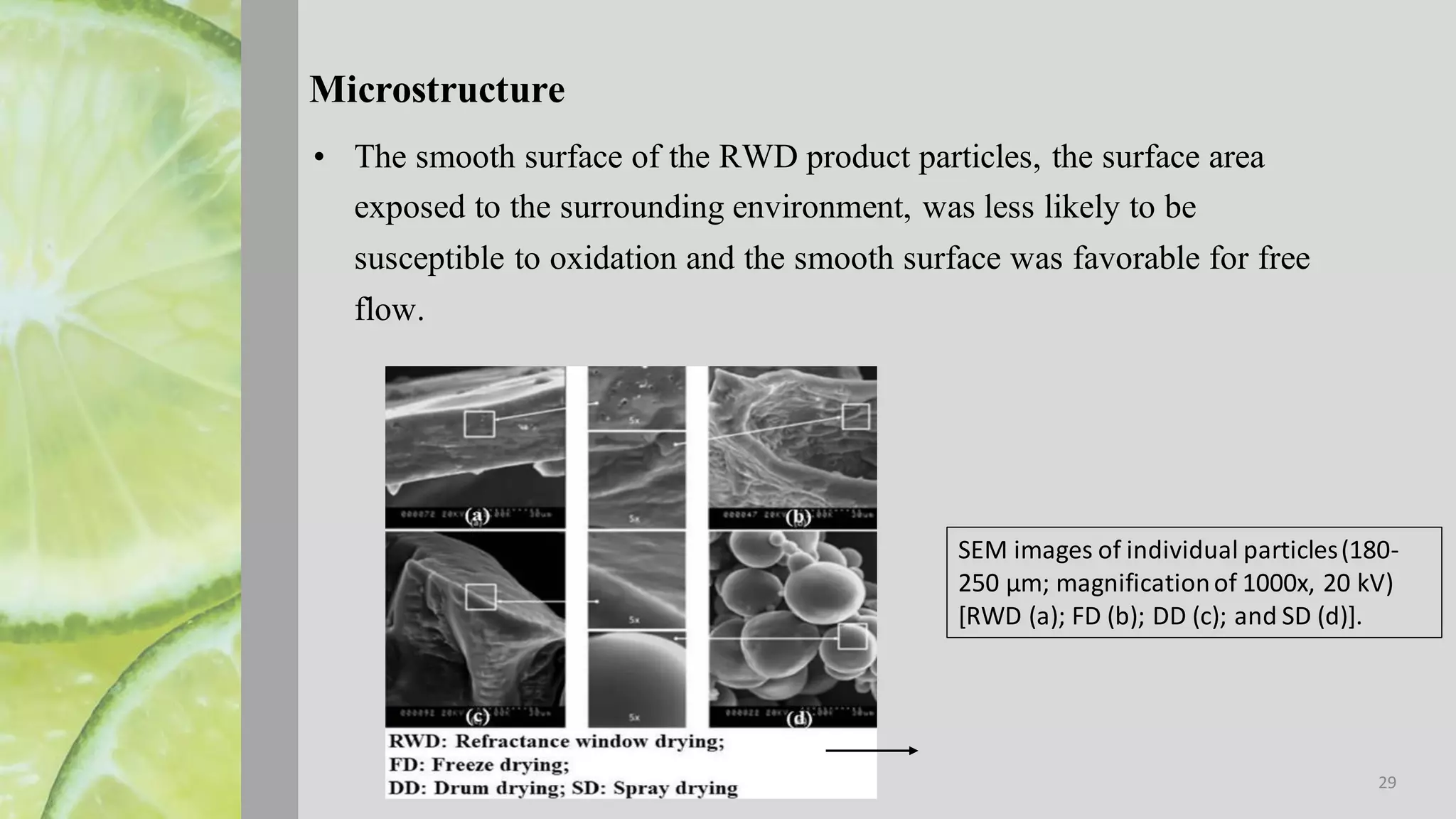 REFRACTANCE WINDOW DRYING | PDF