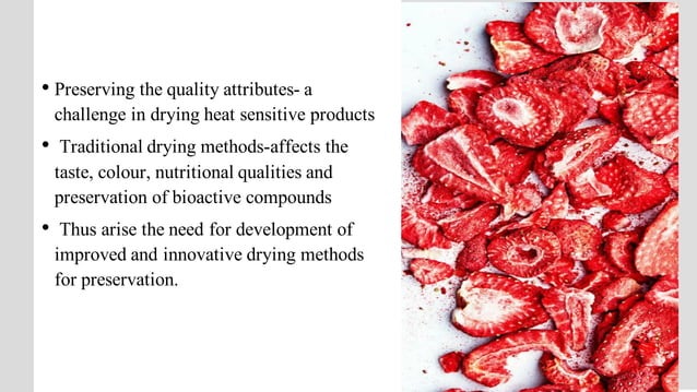 REFRACTANCE WINDOW DRYING | PDF