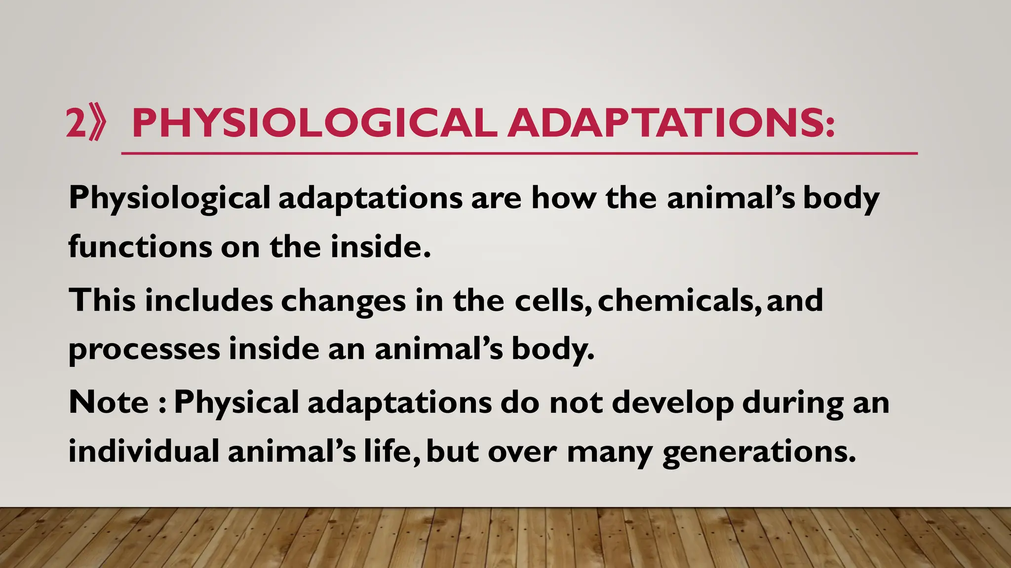 Adaptations (Levels, Types, Significance) | PDF