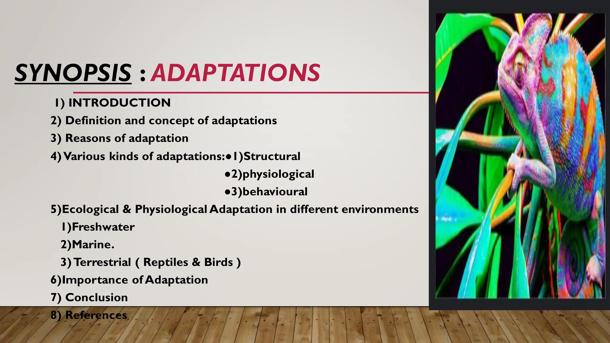 Adaptations (Levels, Types, Significance) | PDF