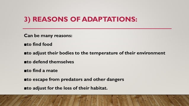 Adaptations (Levels, Types, Significance) | PDF