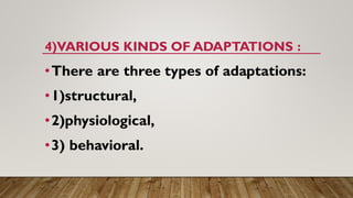 Adaptations (Levels, Types, Significance) | PDF
