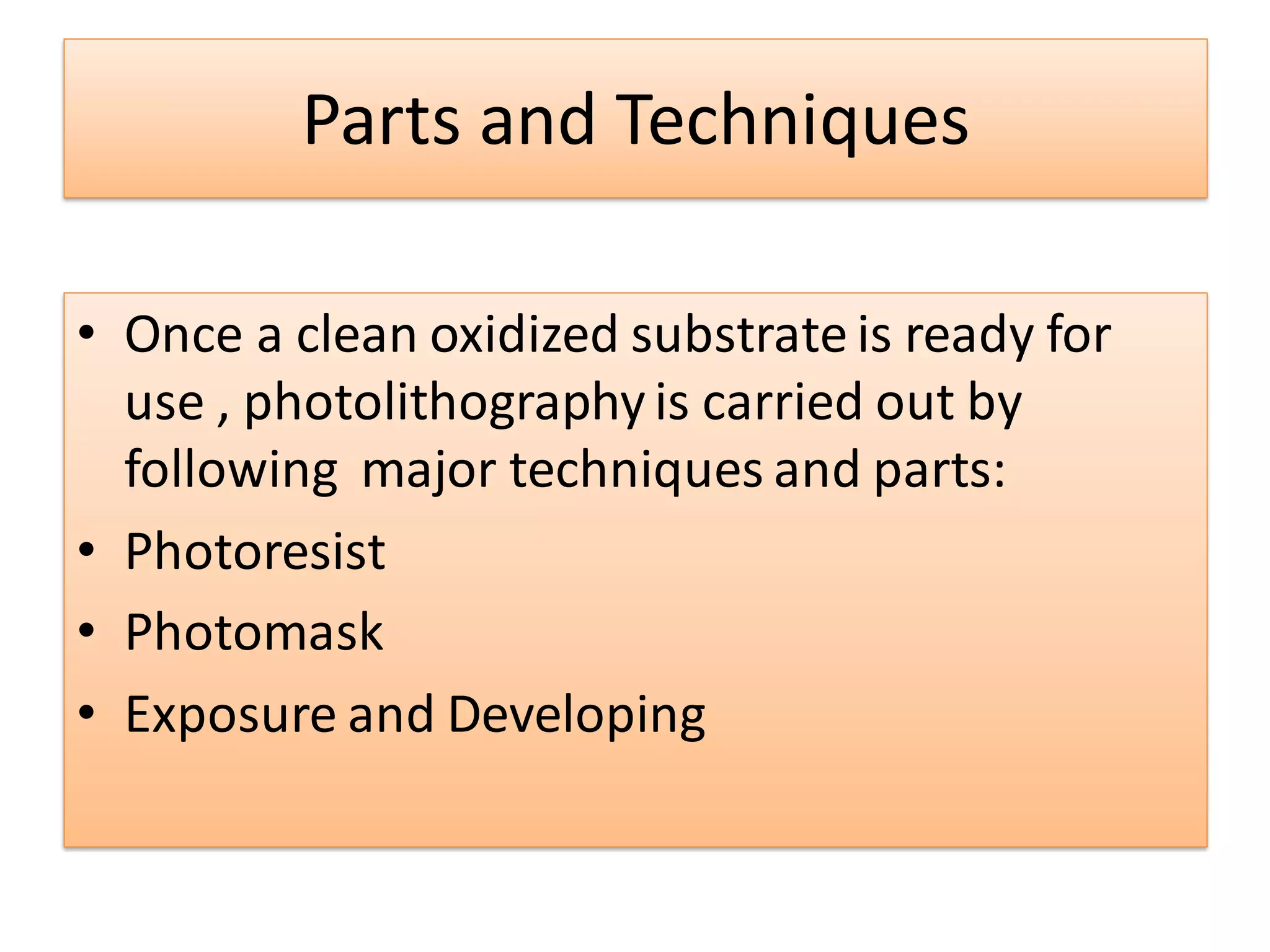 Photolithography | PDF