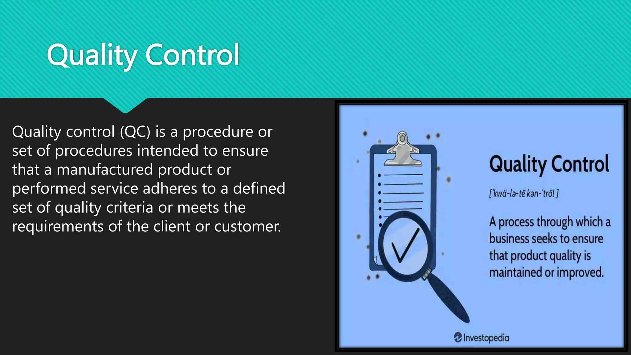 Concept of Quality Management | PPTX