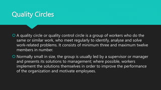 Concept of Quality Management | PPTX