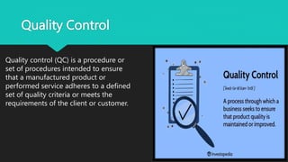 Concept of Quality Management | PPTX