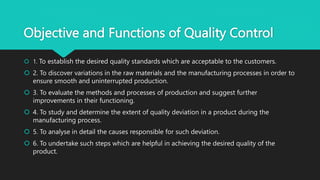 Concept of Quality Management | PPTX
