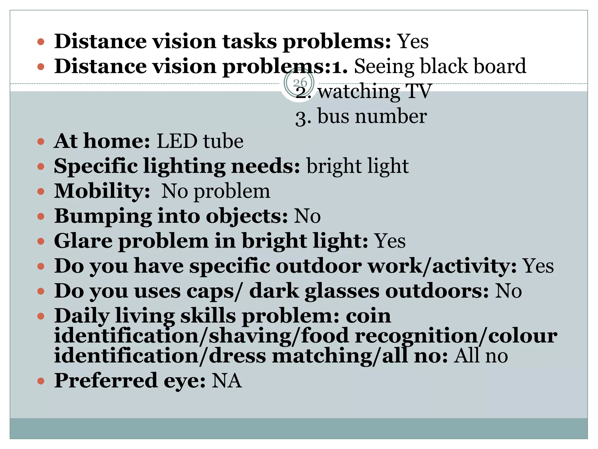 Stargardt disease and low vision management. | PPTX