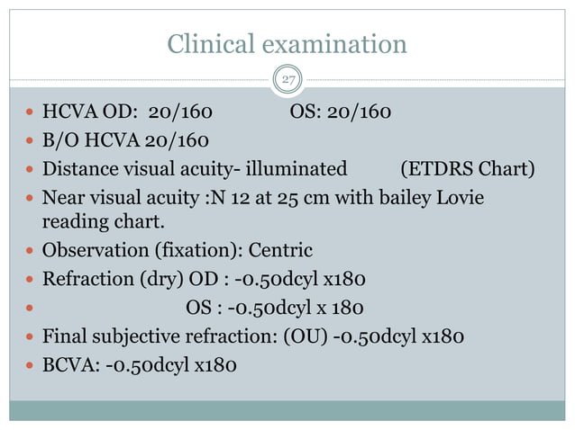 Stargardt disease and low vision management. | PPTX | Eye and Vision ...