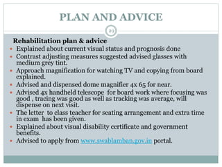 Stargardt disease and low vision management. | PPTX