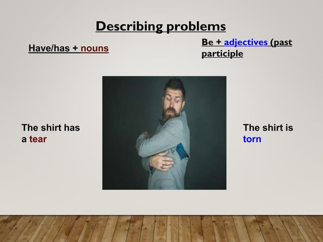 Describing problems by using nouns and past participle.pptx