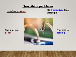 Describing problems by using nouns and past participle.pptx