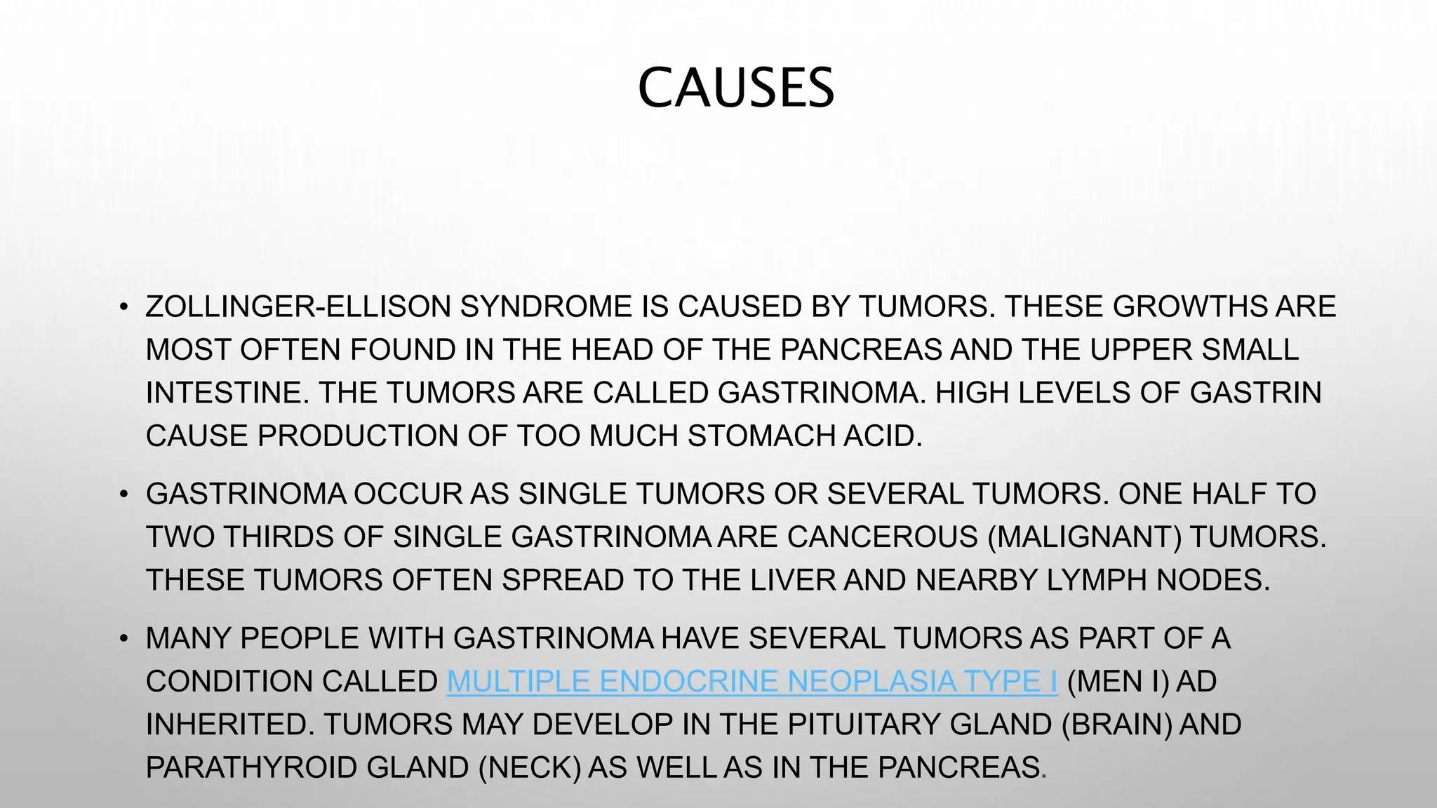 Zollinger Ellison Syndrome | PPTX