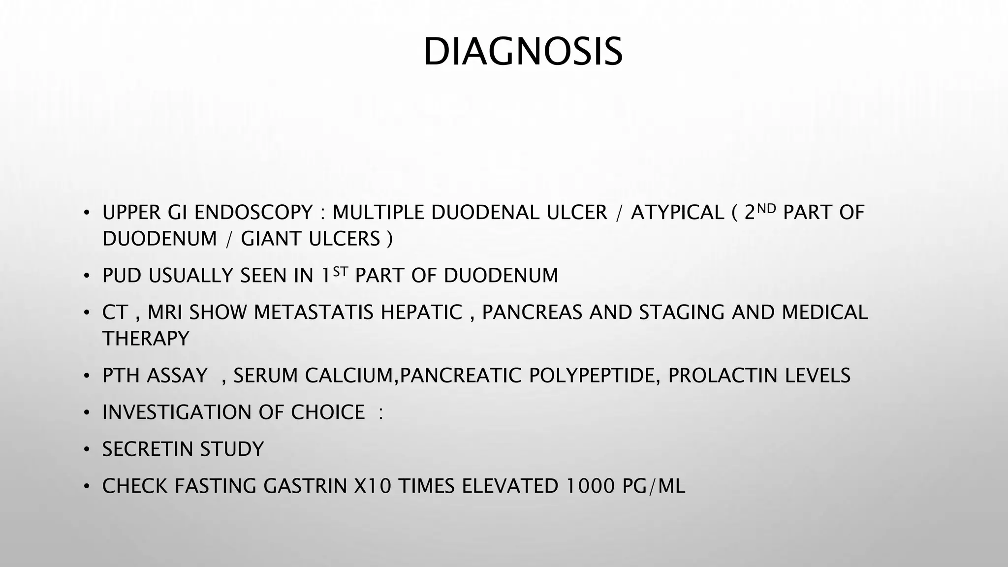 Zollinger Ellison Syndrome | PPTX