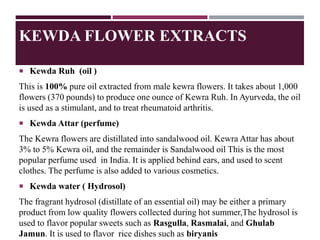 Attar manufacturing process ppt | PPTX