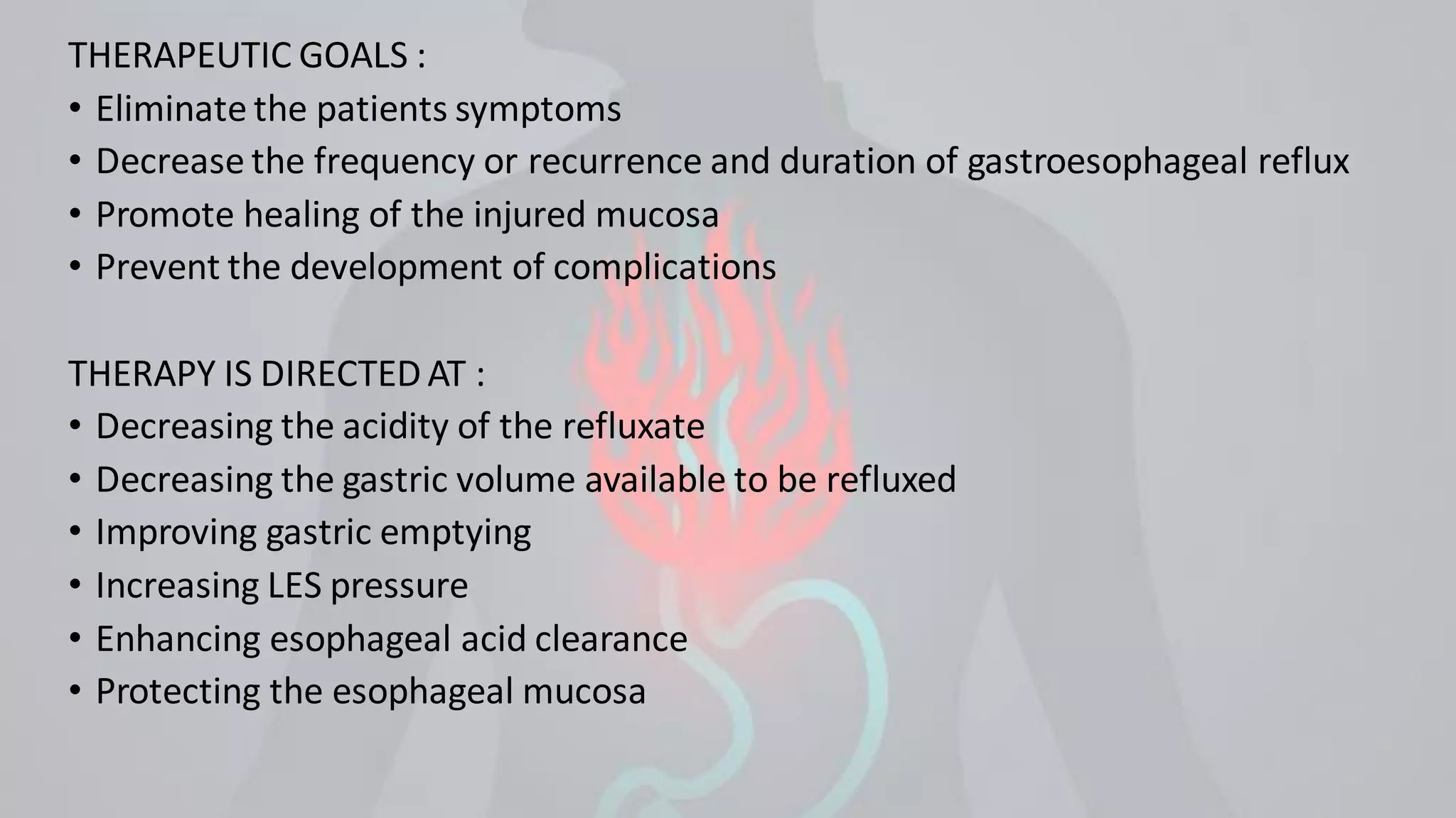 GASTRO ESOPHAGEAL REFLUX DISEASE (GERD) | PDF