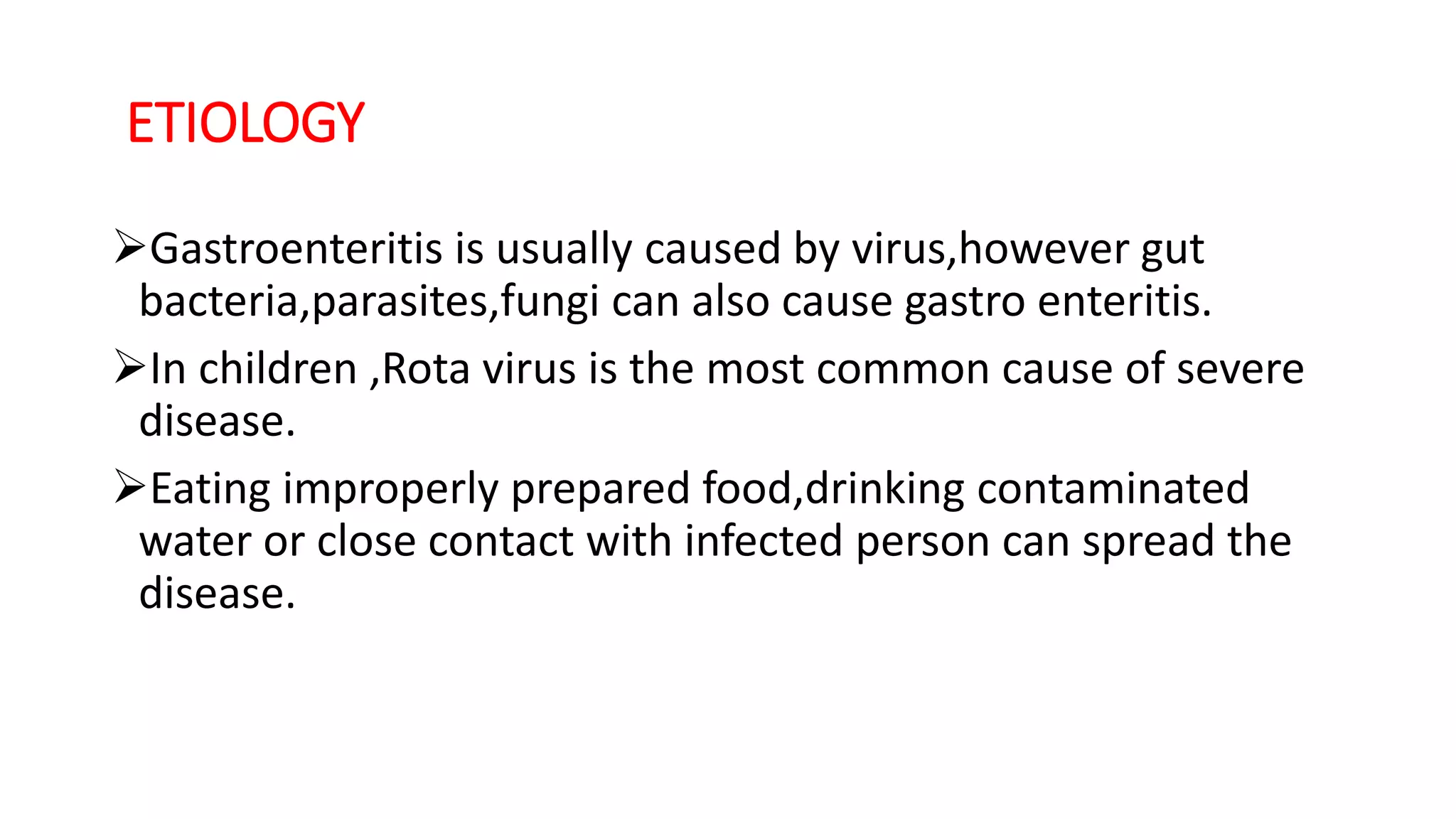 Acute gastroenteritis case presentation | PPTX