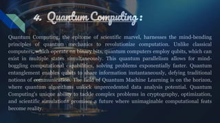 10 New Modern Technologies PPT [Computer Project] | PPTX