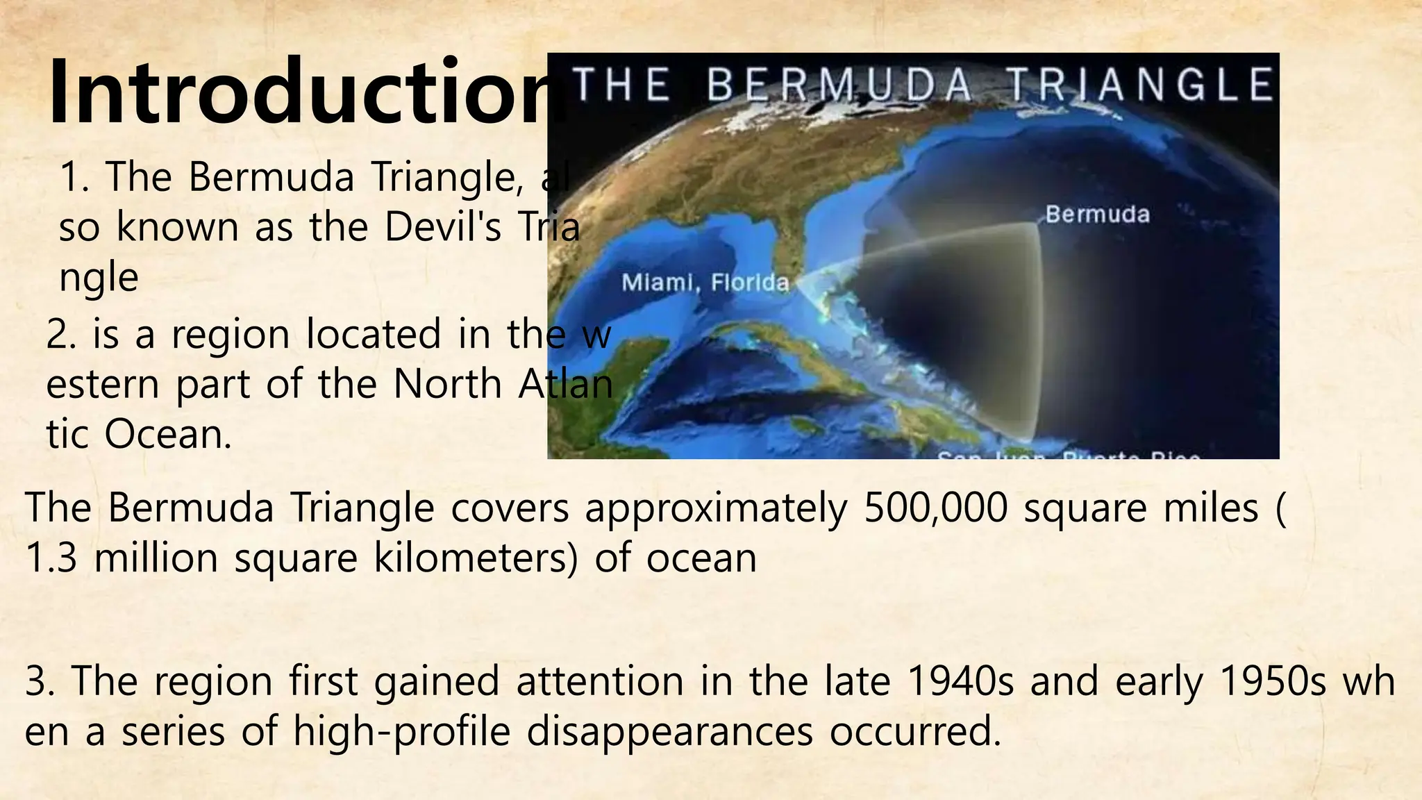 Barmuda triangle Atlantic ocean mysterys | PPT