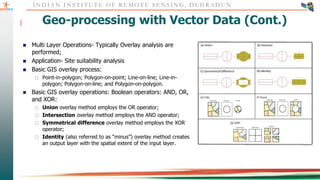 Geo processing techniques and applications | PDF