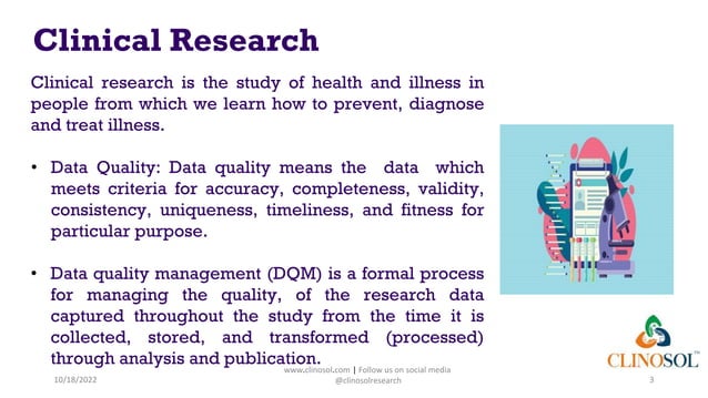 Data Quality Management in Clinical Trials | PPTX | Pharmaceutical ...