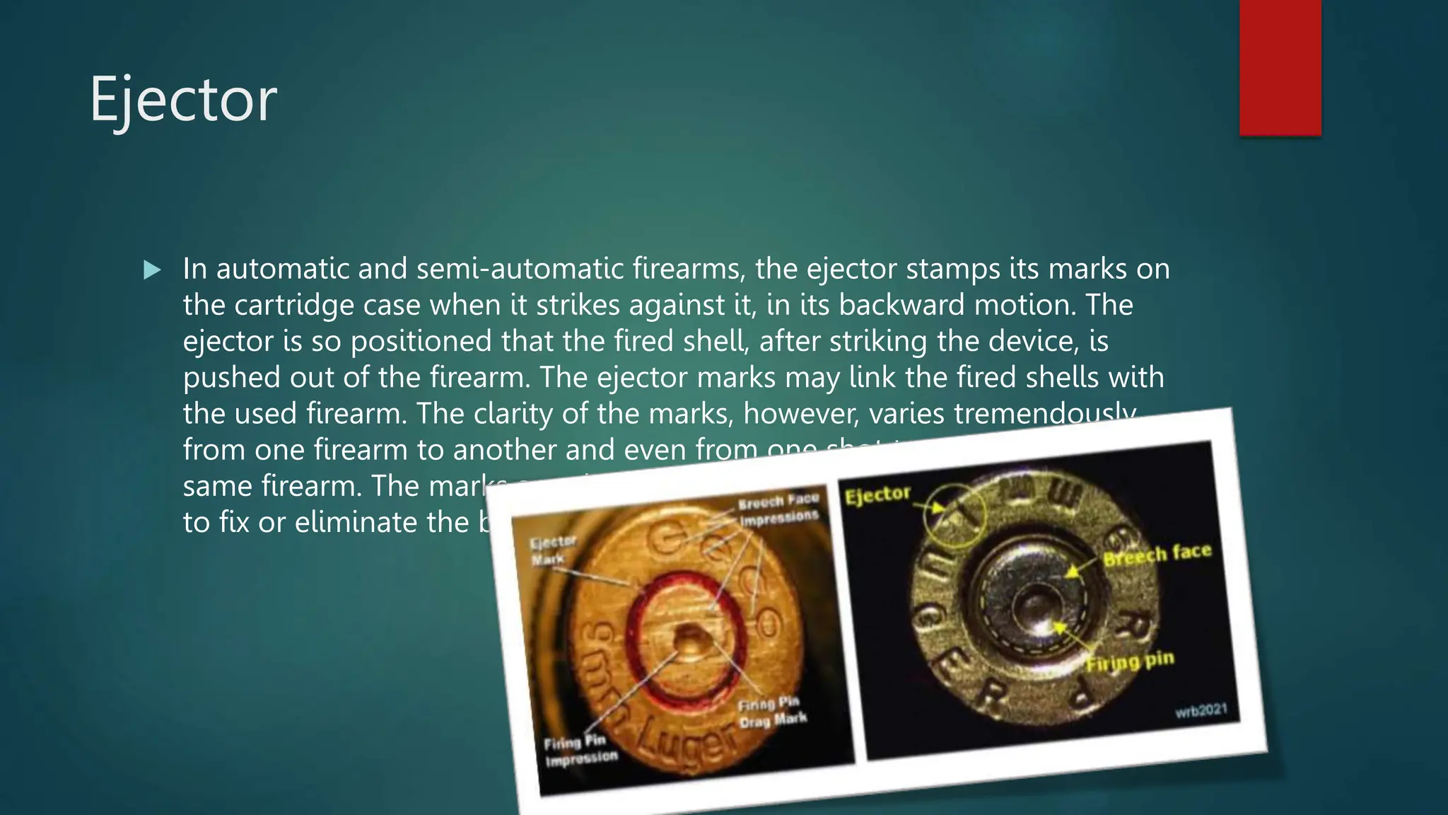 Different types of marks produce during firing process | PPTX