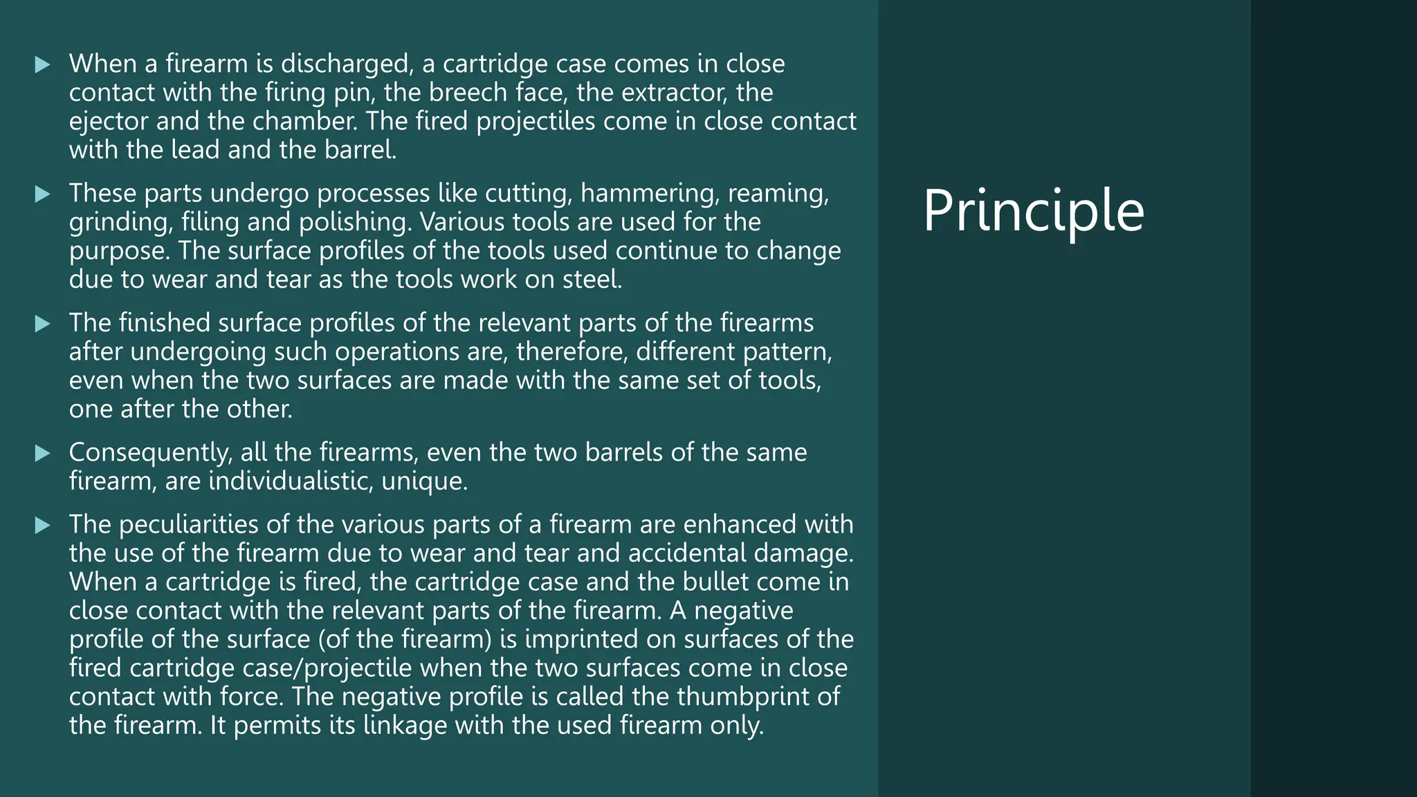 Different types of marks produce during firing process | PPTX