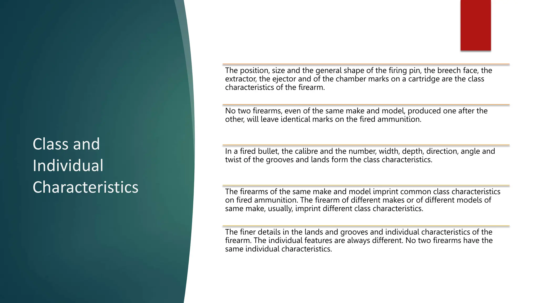 Different types of marks produce during firing process | PPTX | Arms ...
