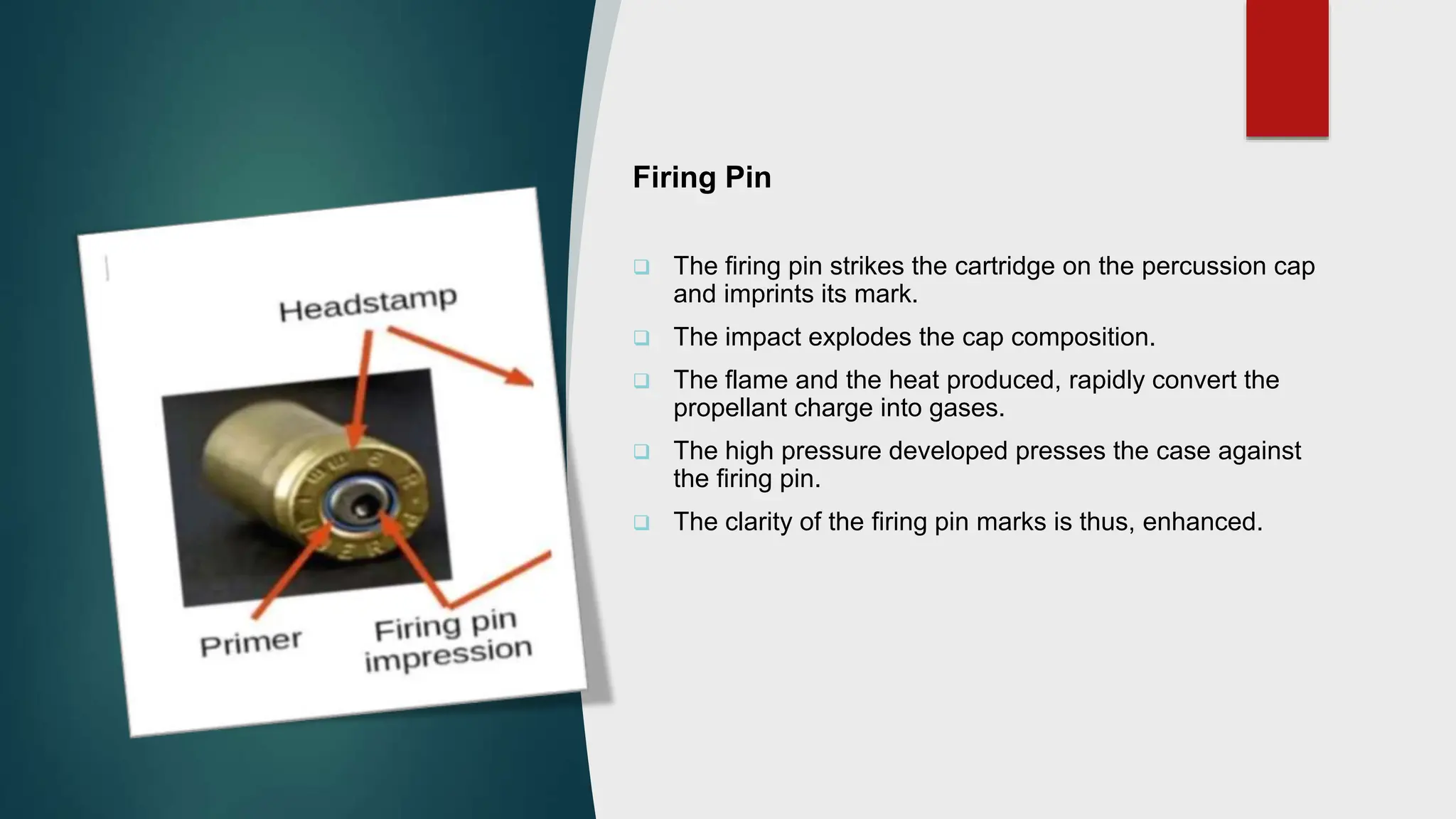 Different types of marks produce during firing process | PPTX