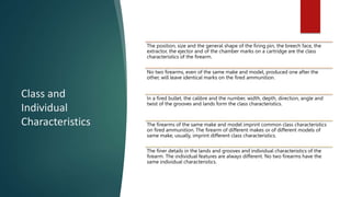 Different types of marks produce during firing process | PPTX